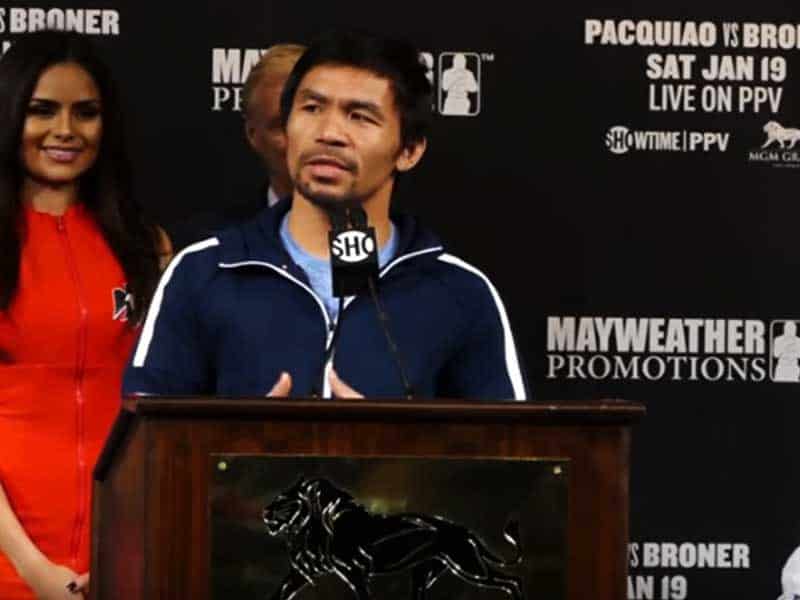 Champion Boxer Boldly Ends Speech With A Bible Verse At Final Press ...
