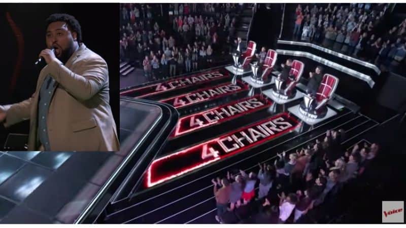 WATCH: Man Turns All 4 Chairs On ‘The Voice’ After Singing A Gospel ...