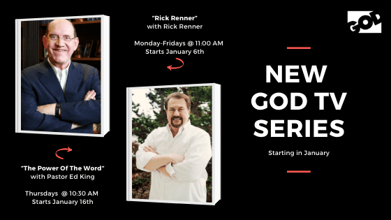 Check Out GOD TV's New Programming For 2020 | Christian Learning & News