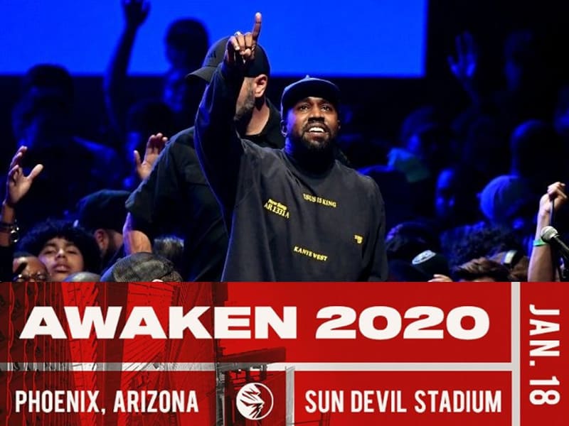 Kanye West Brings Sunday Service On Awaken 2020 Among Other Christian ...