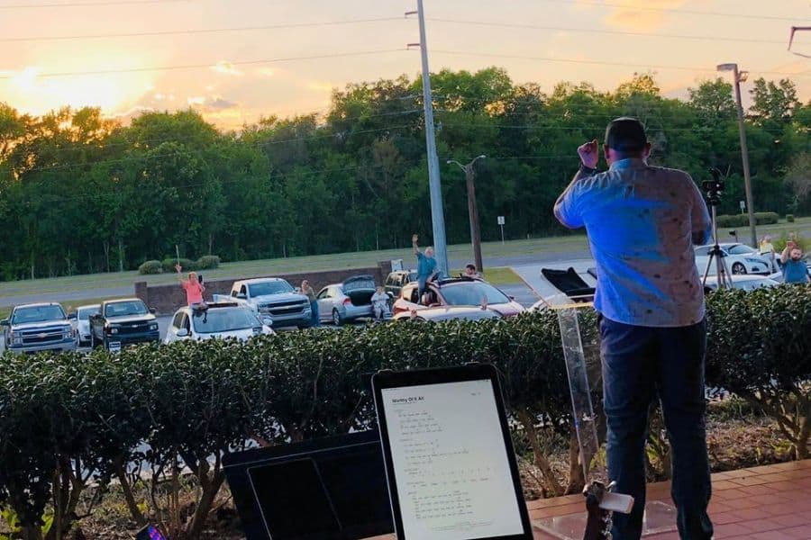 Drive-In Church Created To Continue Worshiping God While Maintaining ...