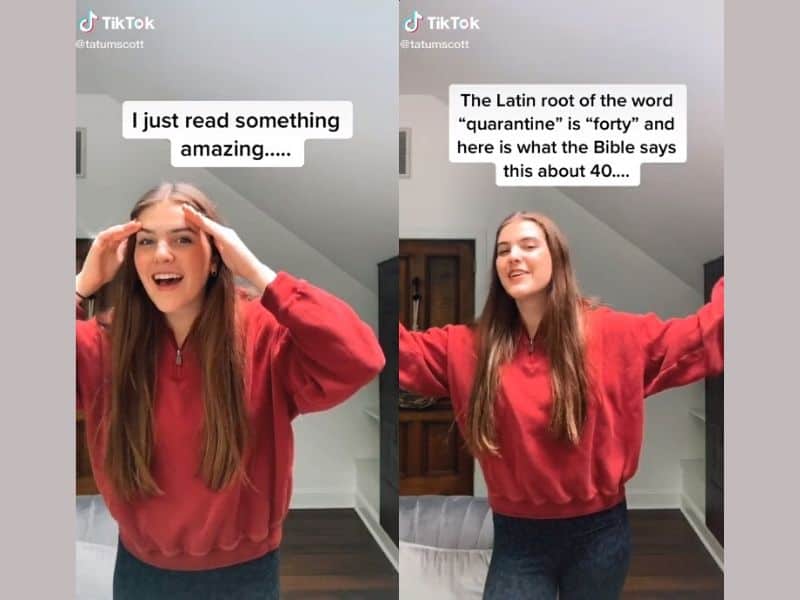 Tiktok Video Shares Hope & Faith With Biblical References About ...