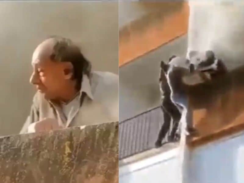 Three Friends Braved The Fire To Rescue An Elderly Man From Burning ...