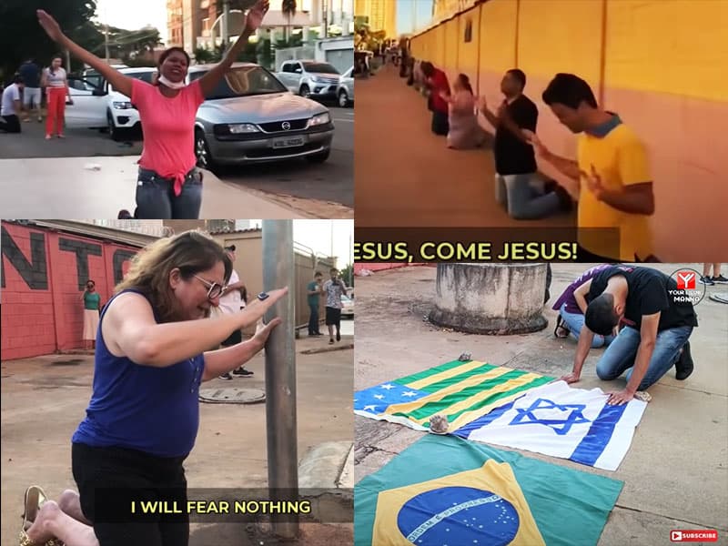 Christians In Brazil Knelt On The Streets To Pray For Relief From COVID ...