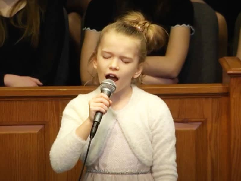 8-Year-Old Girl Sings Lauren Daigle’s ‘You Say’ With Pure Voice ...