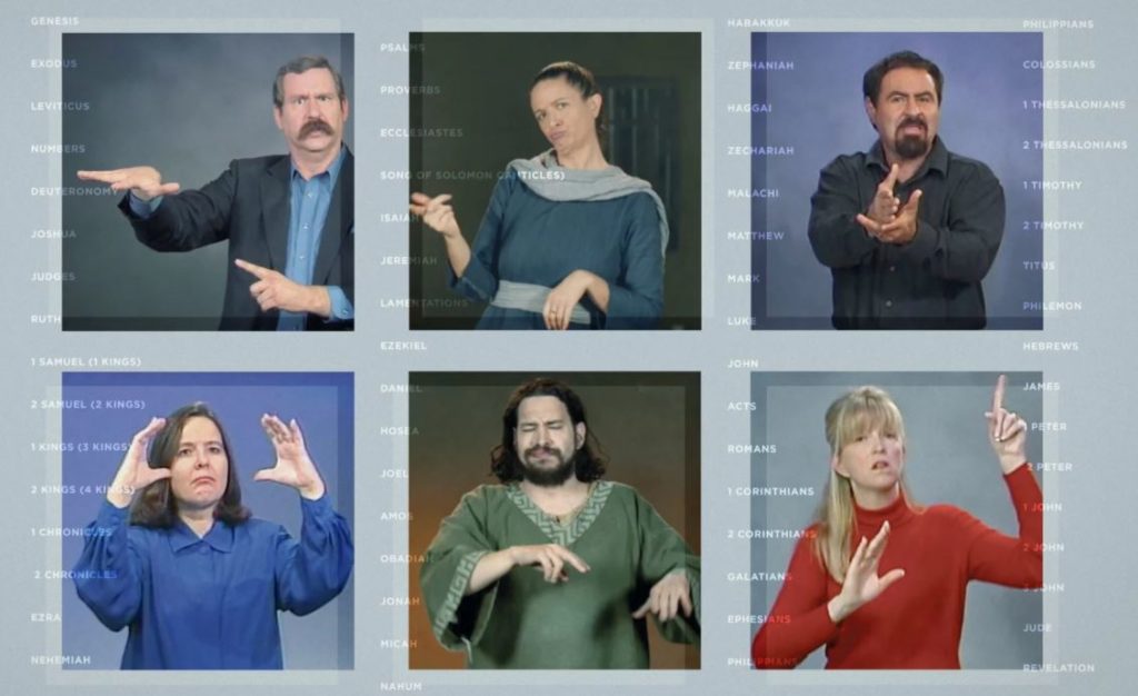 American Sign Language Bible Translation Completed After 39 Years ...