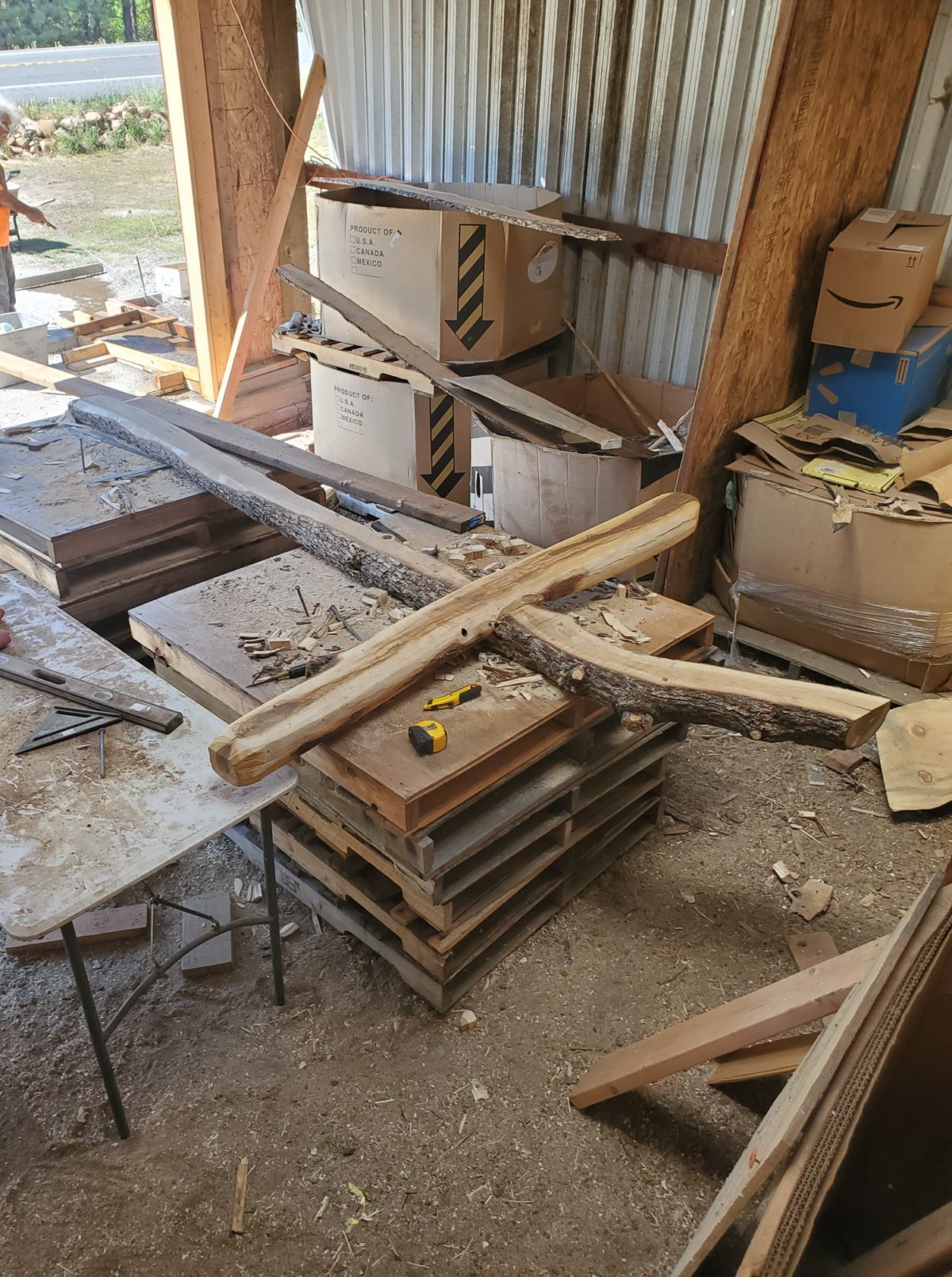 Former Inmate Creates 11-Foot Wooden Cross For Prison Ministry ...