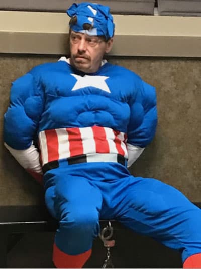 Viral Captain America Burglar Finds Jesus Amidst Entire World Poking ...