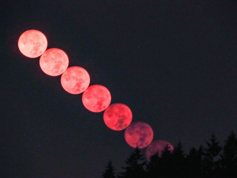 Destructive West Coast Wildfires Turned Moon 'Blood-Red' | Christian ...