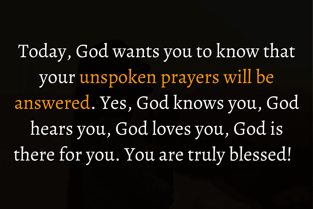 God’s Word For You Today: You Prayers Will Be Answered | Christian Learning & News