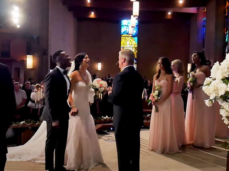 Wedding Day Turns Into Powerful Worship Moment For Bride And Groom ...