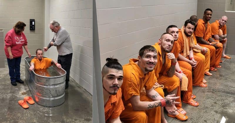 Dozens Indiana Inmates Get Baptized Publicly Professing Faith ...