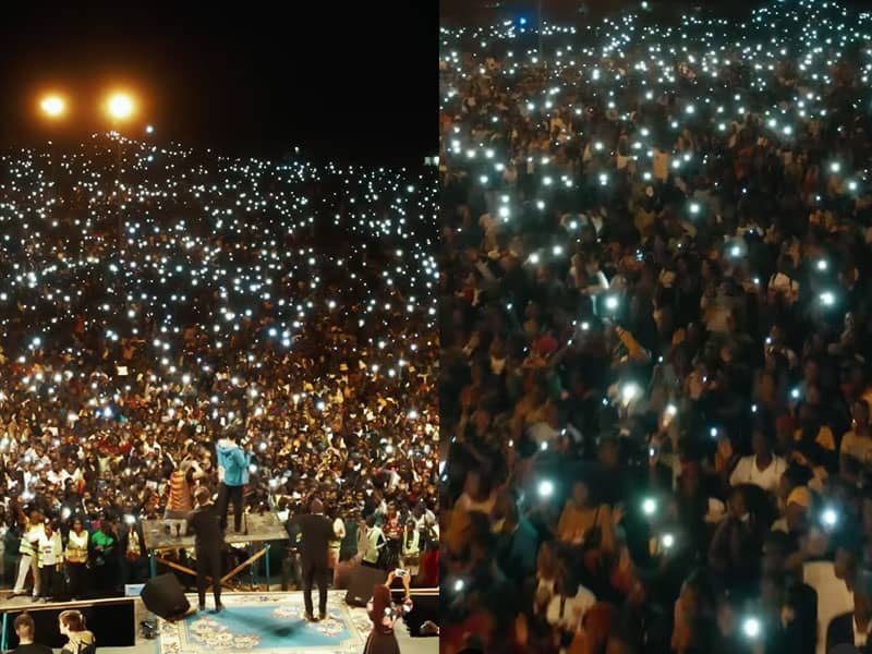 Tens Of Thousands Worship God Singing ‘Way Maker’ | Christian Learning ...