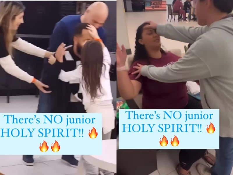 "There's No Junior Holy Spirit"; Kids Minister To People During ...