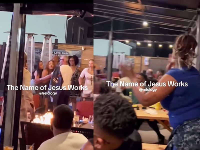 Restaurant Fight Turns Into A Worship Moment After Declaring Jesus ...