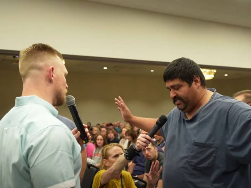 Man On Crutches Walks Up In Front In Faith & Gets Miraculously Healed ...