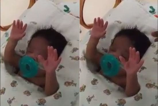 Newborn Baby In NICU Worships The Lord With Mother | Christian Learning ...
