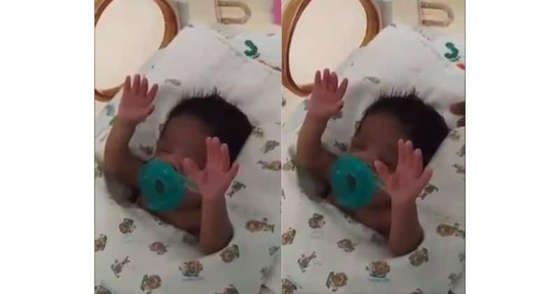 Newborn Baby In NICU Worships The Lord With Mother | Christian Learning ...