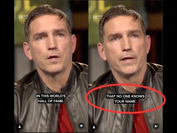 Jim Caviezel: “In God’s Hall Of Fame, By Just Believing In His Son ...