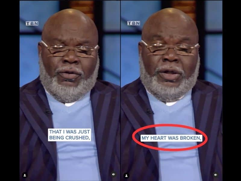 Bishop T.D. Jakes Shares About How He Trusted God Despite Being Crushed ...