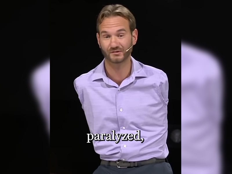 Nick Vujicic Paracadutismo